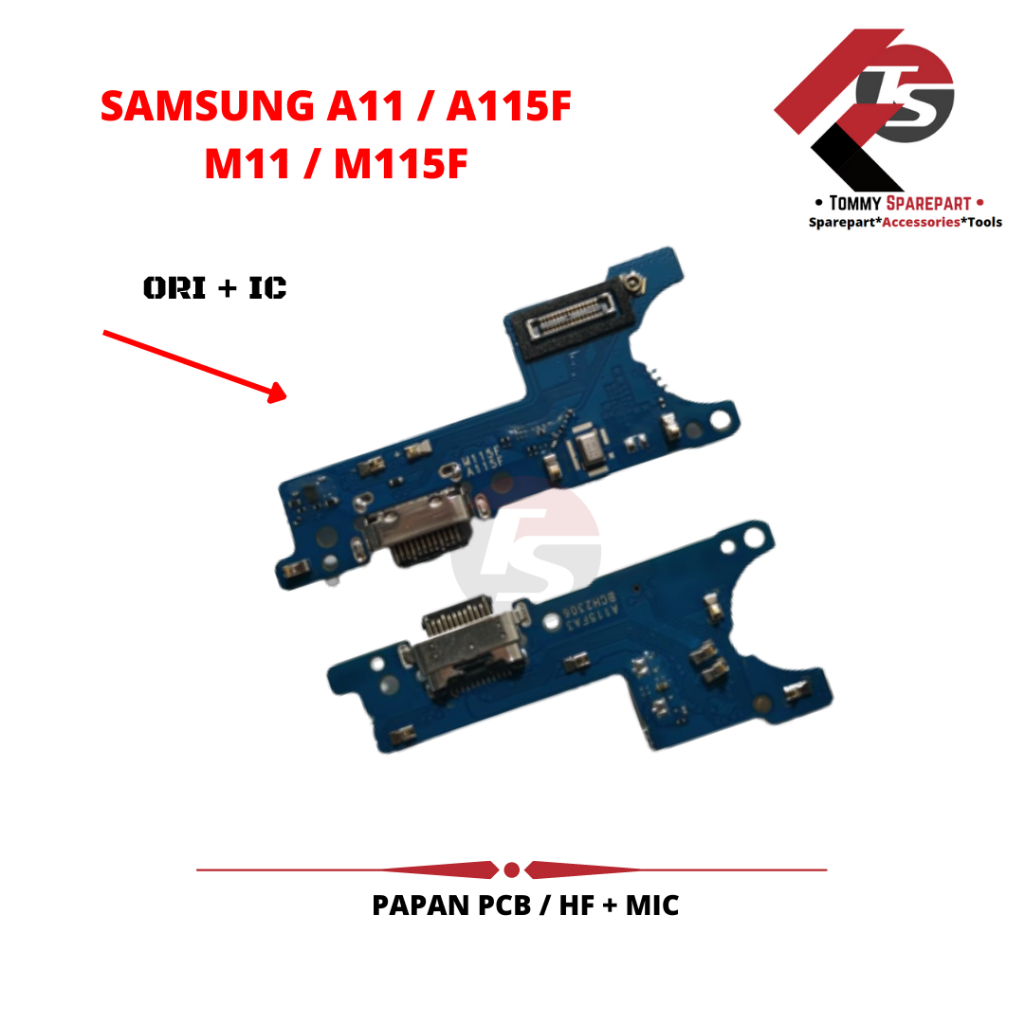 Jual PAPAN PCB CHARGER SAMSUNG A11 / A115F / M11 / M115F + MIC + HEADSET KUALITAS ORIGINAL CT ...