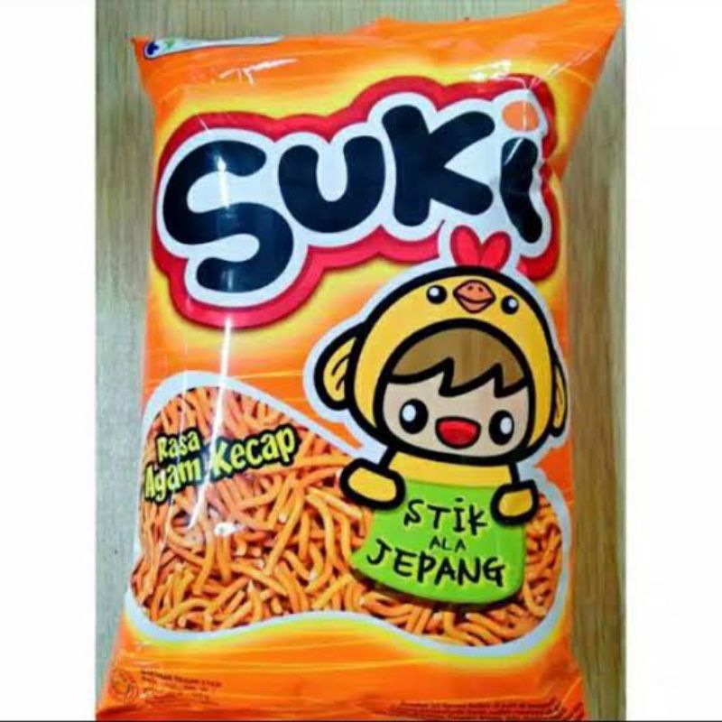 Jual Suki Stik Ala Jepang Snack [125 gr] Snack mie goreng instant chiki ...