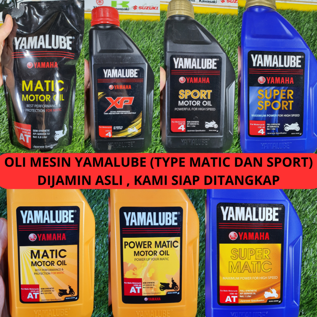 Jual OLI MESIN YAMALUBE MATIC / SPORT / SUPER MATIC / SUPER SPORT ...