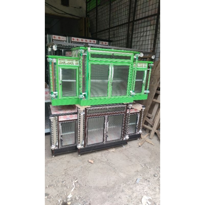 Jual RAK TV / BUFFET TV Aluminium 4 Keramik ( Khusus Palembang ...