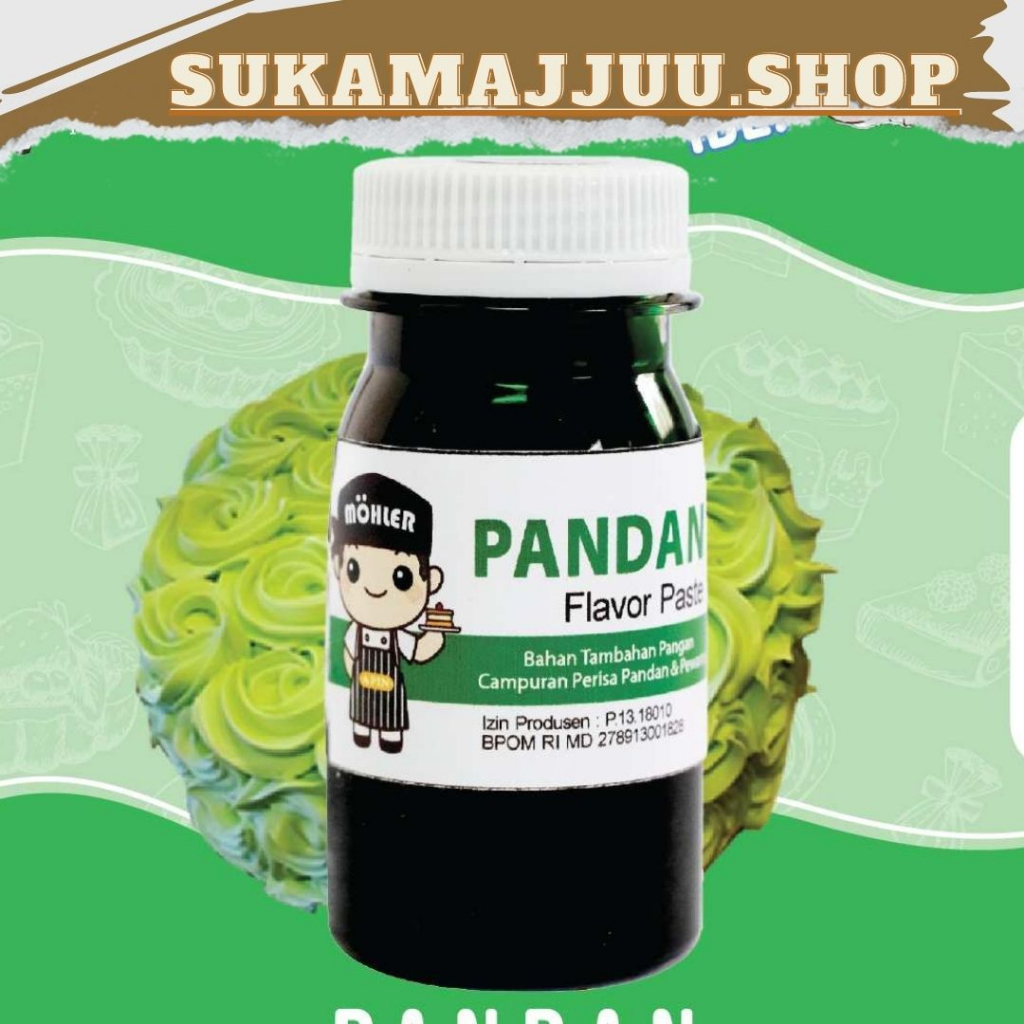 Jual PERISA MOHLER PANDAN||asta perisa pewarna PANDAN|Pasta Perisa ...