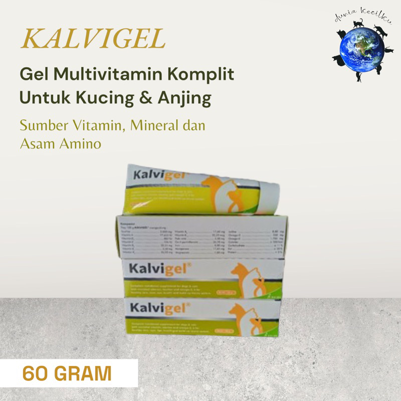 Jual Kalvigel Multivitamin Mineral & Asam Amini - Vitamin Nutriplus ...