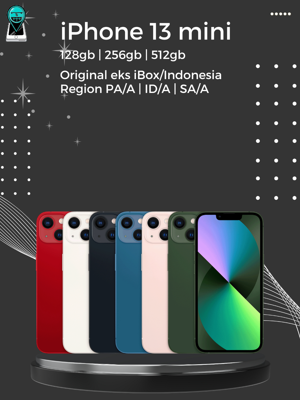 Jual HANDPHONE IP 13 MINI 128GB 256GB 512GB SECOND ORIGINAL FULLSET EX INDONESIA/IBOX | Shopee ...