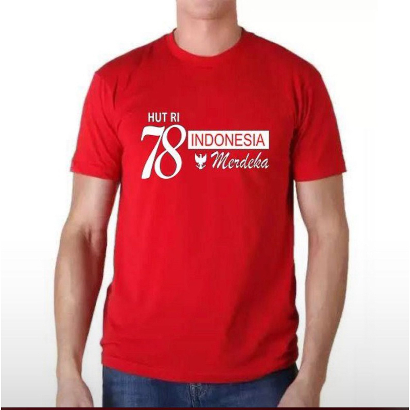Jual Kaos Kemedekaan HUT RI 78Th/Kaos Agustusan/Kaos karnaval/Baju ... Jual Kaos Kemedekaan HUT RI 78Th/Kaos Agustusan/Kaos karnaval/Baju ...