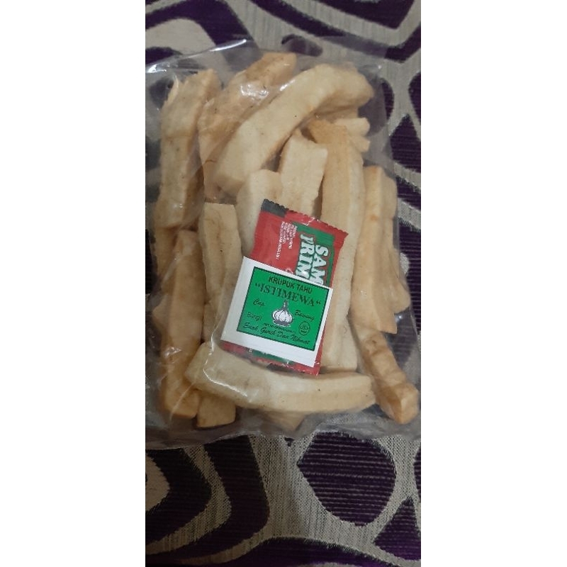 Jual Kerupuk tahu istimewa cap bawang ecer/satuan | Shopee Indonesia