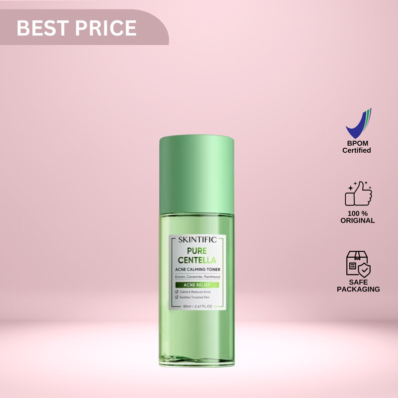 Jual Skintific Pure Centella Acne Calming Toner 80ML | Shopee Indonesia