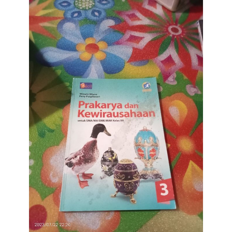 Jual BUKU ORI PRAKARYA DAN KEWIRAUSAHAAN KELAS 3 SMA PENERBIT FACIL | Shopee Indonesia