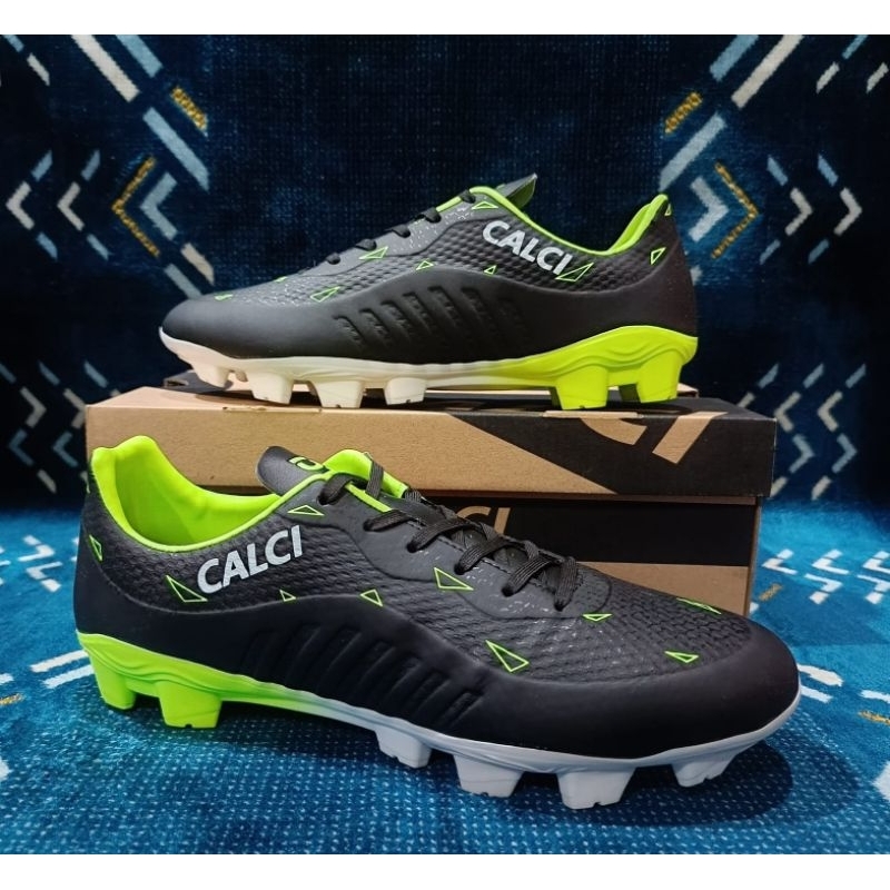 Jual Sepatu Bola CALCI BASILISK FG BLACK | Shopee Indonesia