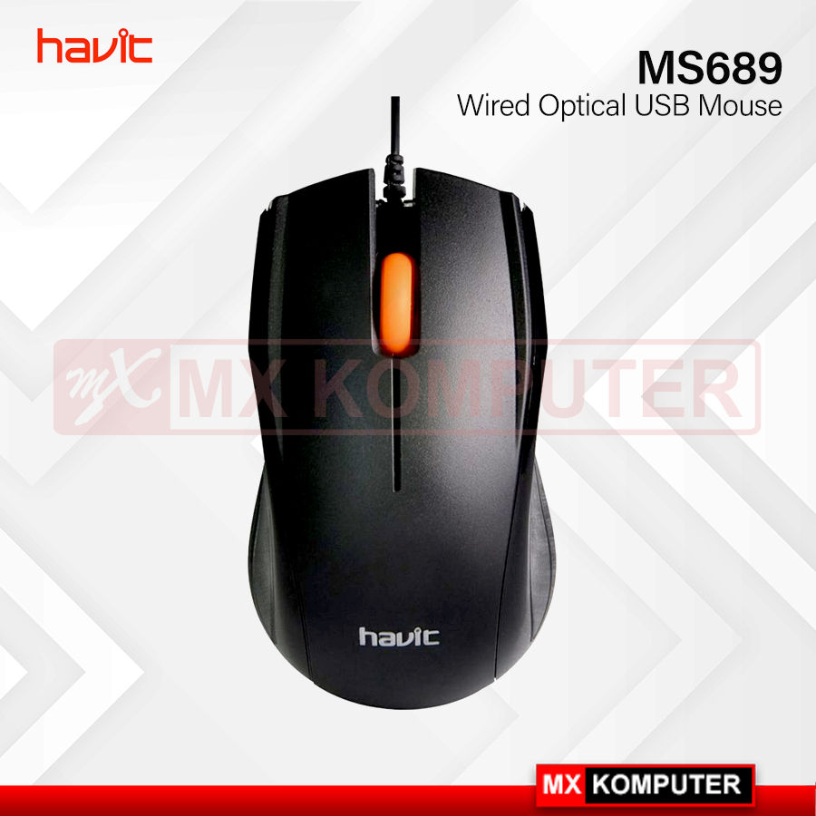 Jual Mouse Havit MS689 Wired Optical USB Mouse | Shopee Indonesia