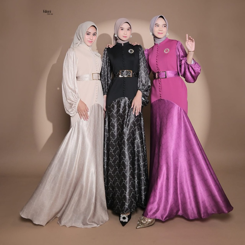Jual NEW// Kilani Dress Mk by Devisilia | Shopee Indonesia