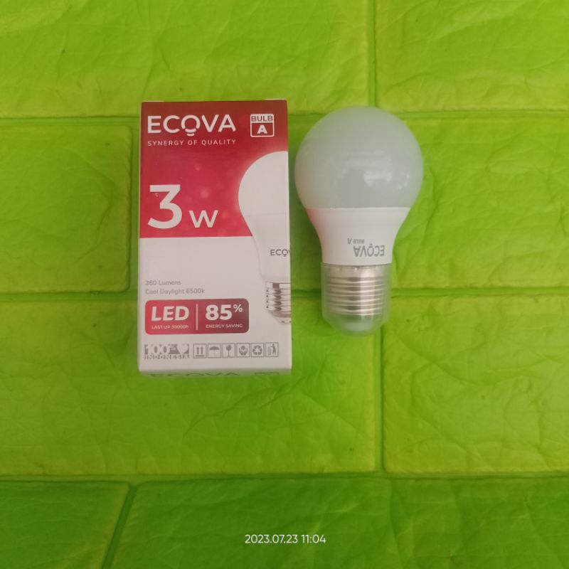 Jual led ecova 3 watt | Shopee Indonesia