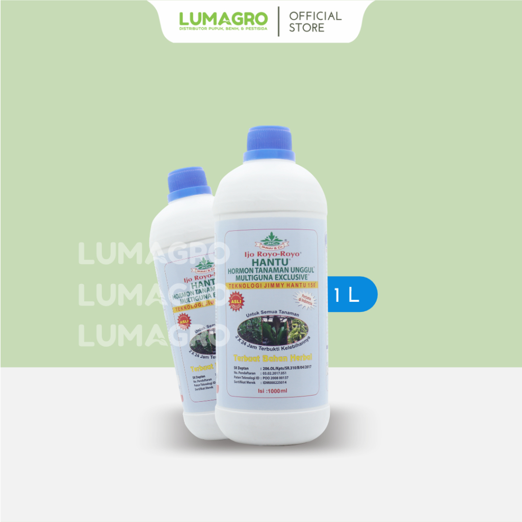 Jual POC Multiguna Exclusive 1L Pupuk Organik Cair Hantu Pertumbuhan ...
