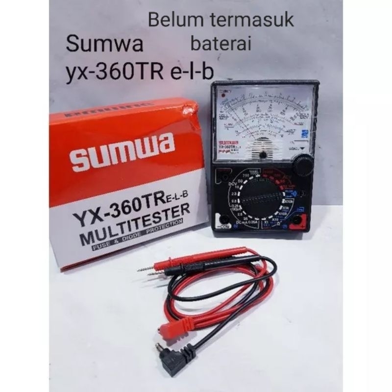 Jual Multitester analog sumwa yx-360 tr | Shopee Indonesia