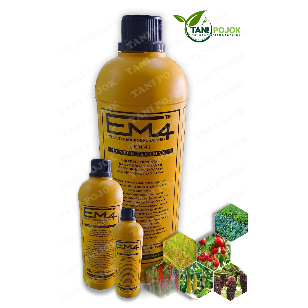 Jual EM-4 MIKRO ORGANISME UNTUK PERTANIAN PUPUK ORGANIK CAIR TANAMAN 1 ...