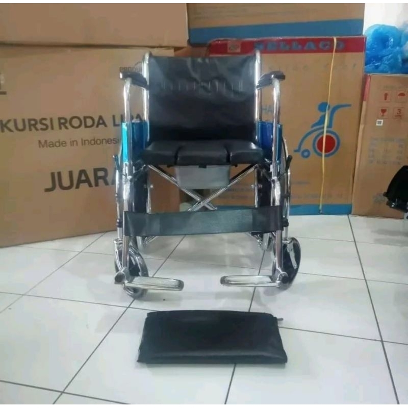 Jual kursi Roda toilet BAB dg roda racing dan doubel jok murah merk ...