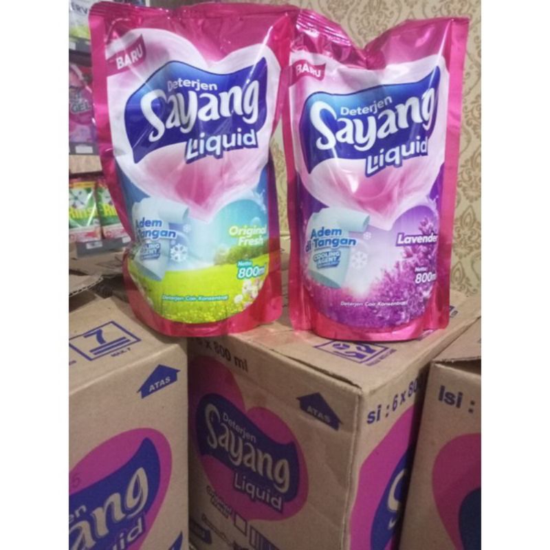 Jual DETERJEN CAIR SAYANG 510ML | Shopee Indonesia