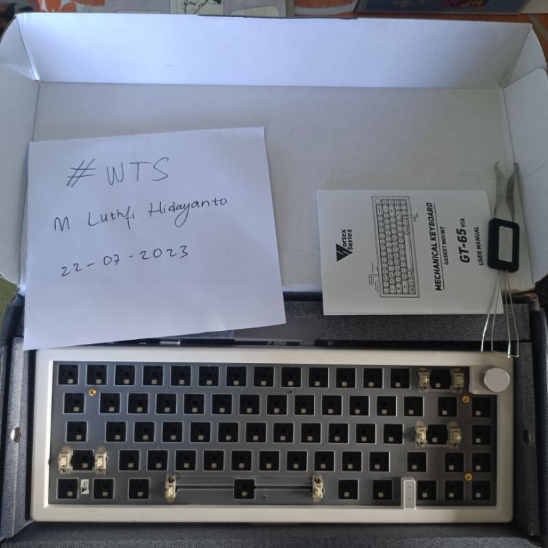 Jual Barebone Keyboard Vortexseries GT-65 VIA Japanese Road Edition ...