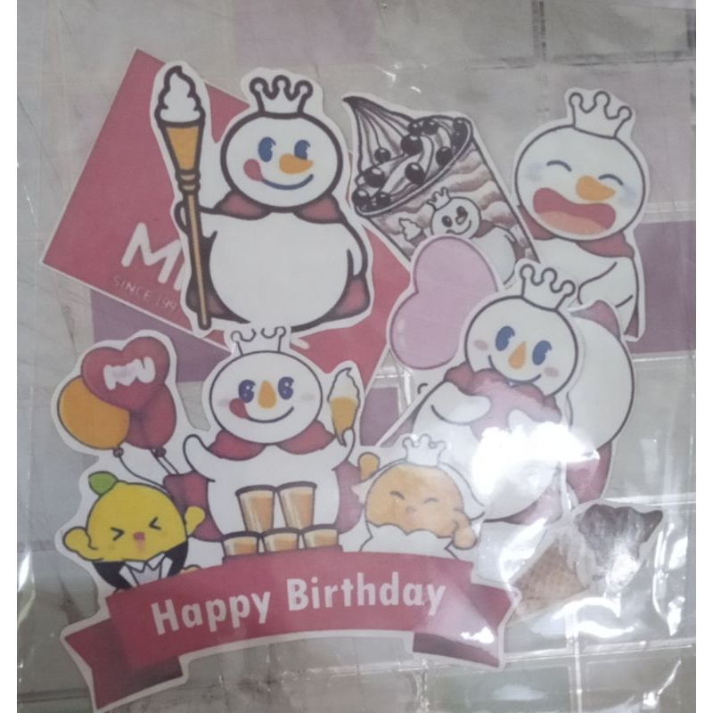 Jual TOPPER MIXUE , topper kue tart | Shopee Indonesia