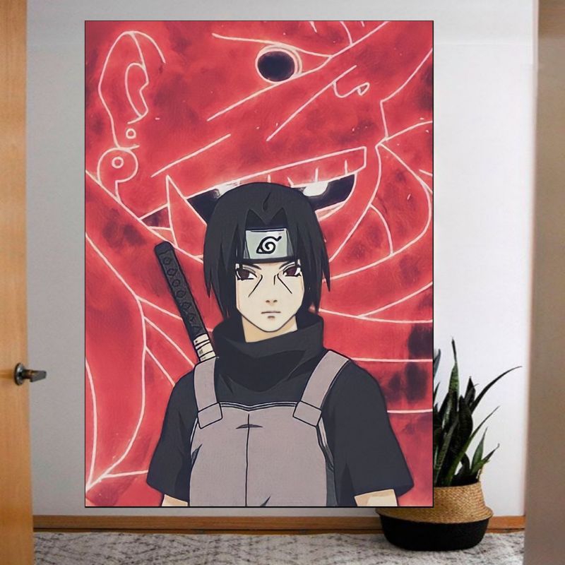 Jual POSTER ANIME UCHIHA ITACHI ART PAPER 32X48 | Shopee Indonesia