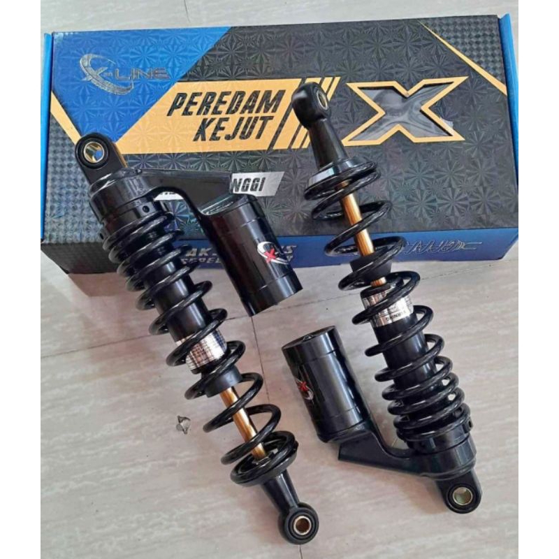 Jual skok belakang tabung xline 32 hitam black pnp gl cb mp tiger megapro x line model yss ...