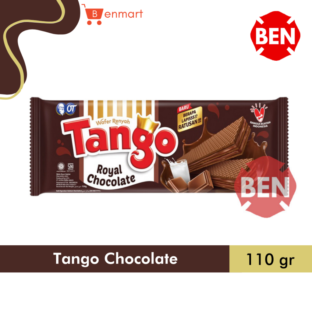 Jual Tango Wafer Royal Chocolate 100g 100gr 100 g gr gram - Coklat ...