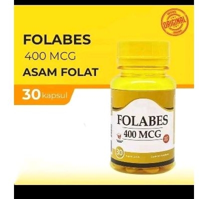 Jual FOLABES ASAM FOLAT 400 MCG ISI 30 KAPSUL | Shopee Indonesia