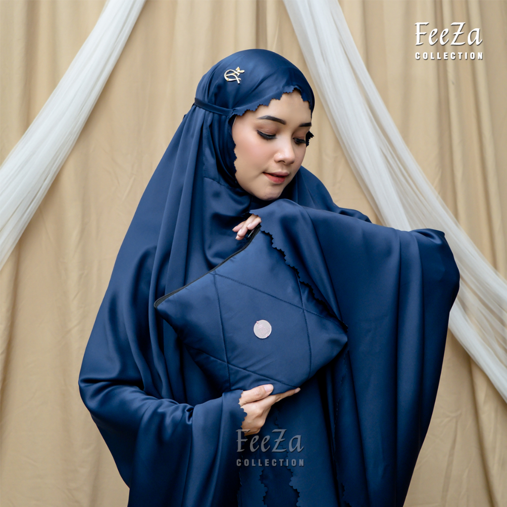 Jual PREMIUM - Mukena Dewasa 2in1 Set Sajadah Laser Cut - Mukena Travel ...