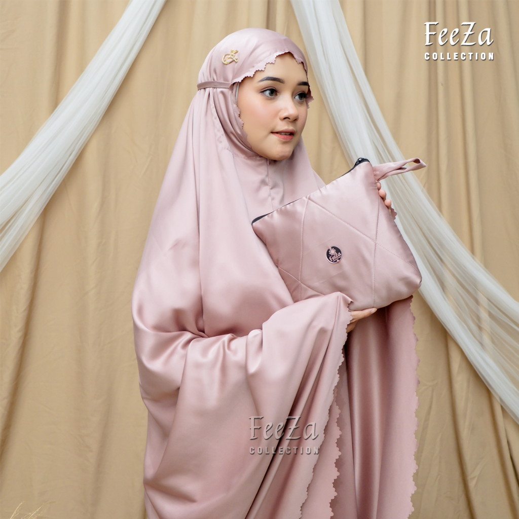 Jual PREMIUM - Mukena Dewasa 2in1 Set Sajadah Laser Cut - Mukena Travel ...