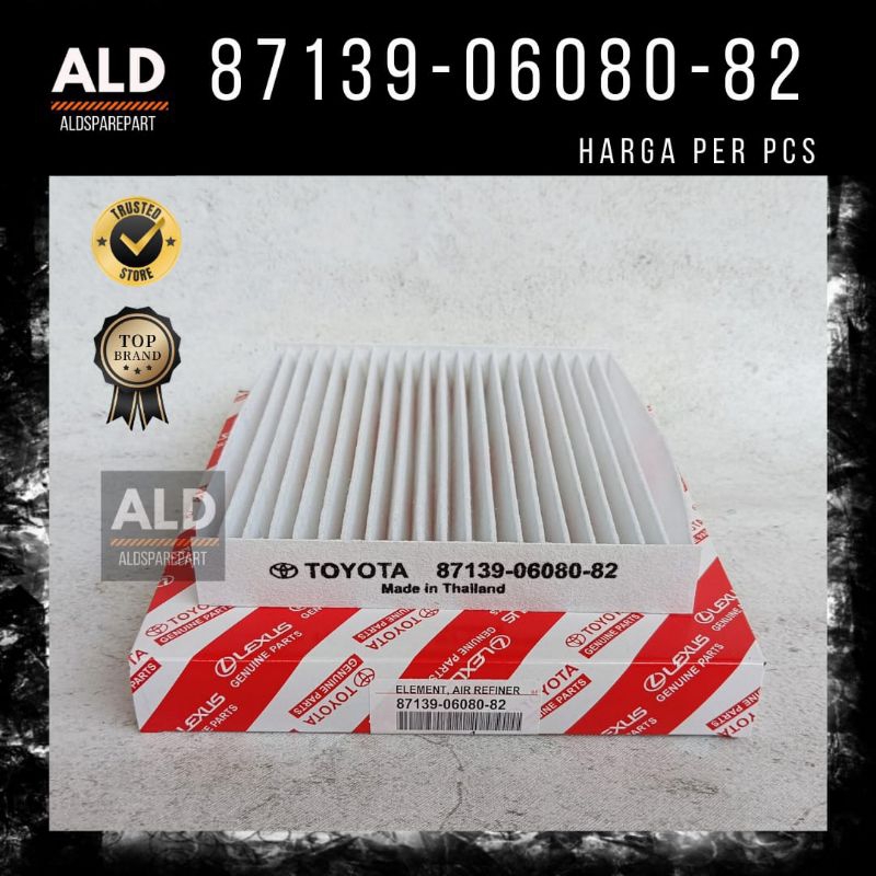 Jual FILTER AC KABIN INNOVA FORTUNER SIENTA YARIS CAMRY LIMO VIOS ...