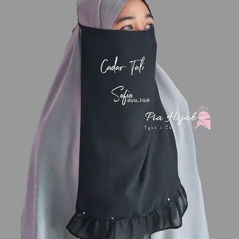 Jual CADAR / NIQAB SOFIA SIFON SILKY ARAB PREMIUM | Shopee Indonesia