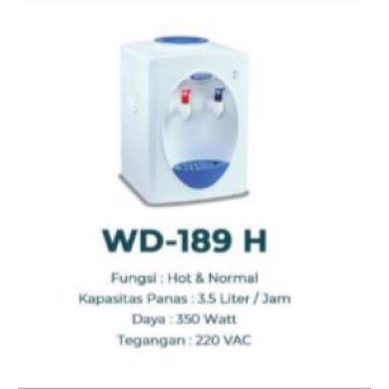 Jual Dispenser MIYAKO WD-189H (HOT & NORMAL) | Shopee Indonesia
