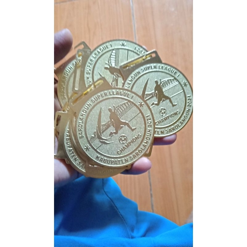 Jual custom medali Kuningan tebal 0,8mm | emas, perak, perunggu ...