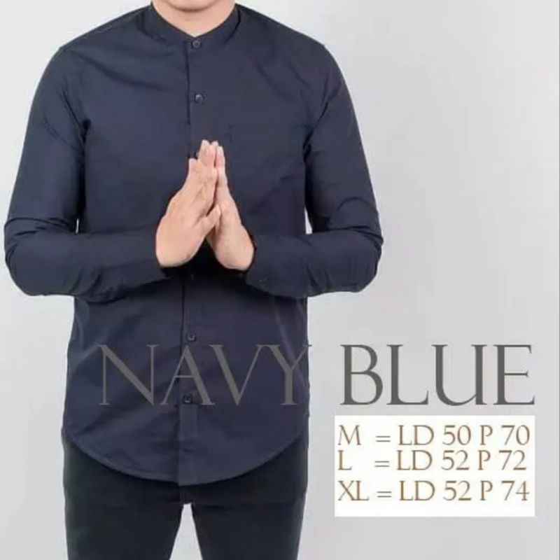 Jual KEMEJA KERAH SHANGHAI | Shopee Indonesia