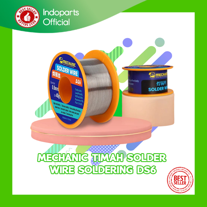 Jual MECHANIC TIMAH SOLDER WIRE SOLDERING / TIMAH SOLDER -SOLDERING ...