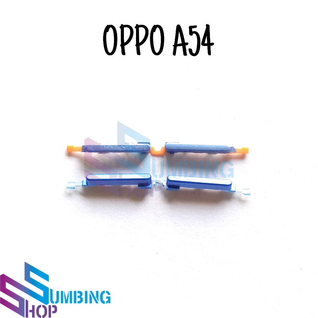 Jual Tombol Luar Oppo A54 4g Rubber Power Volume Pernik | Shopee Indonesia