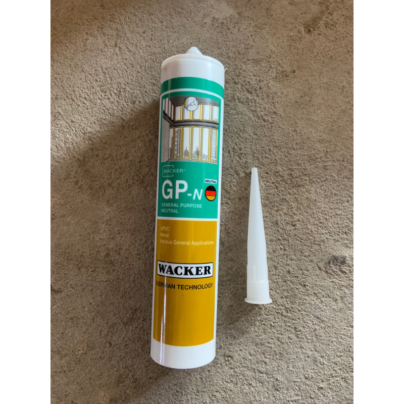 Jual LEM SEALENT SILICON SILICONE KACA / LEM BOTOL / LEM TABUNG WACKER ...