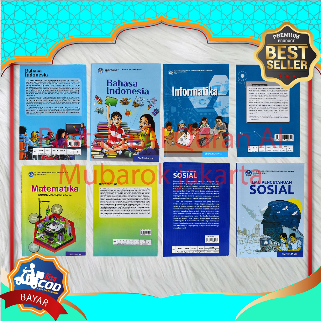 Jual Buku Pelajaran Kurikulum Merdeka Kelas 8/VIII SMP Terbaru 2021 ...
