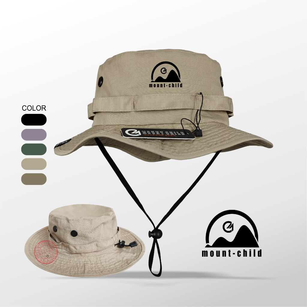 Jual Topi Rimba Hiking Camping Jungle Hat Gunung Outdoors Pria Wanita ...
