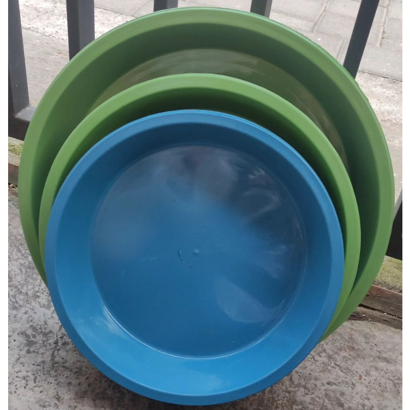 Jual Talam bulat plastik murah Uk -+26cm 24cm | Shopee Indonesia