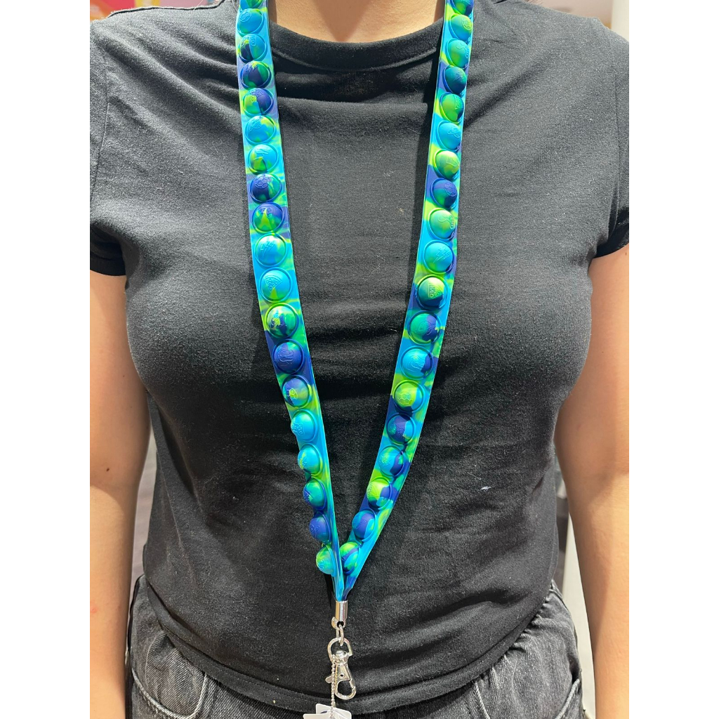 Jual SMIGGLE LANYARD POP IT BLUE GREEN - TALI LANYARD SMIGGLE | Shopee ...
