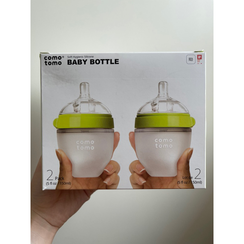 Jual Comotomo Baby Bottle 2 pack@150ml 0-3 month (NEW) | Shopee Indonesia