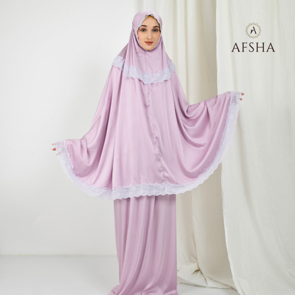 Jual Afsha - Mukena Afsha 2in1 Sale Imperfect | Shopee Indonesia