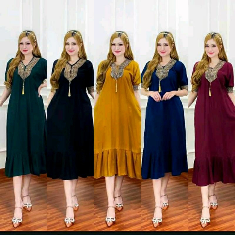 Jual Daster Renda Arabia // Daster Arab renda sultan | Shopee Indonesia