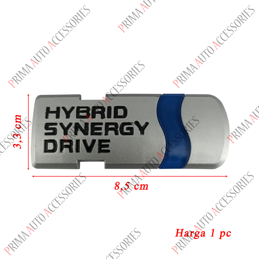 Jual Emblem Logo Hybrid / Logo Hybrid Synergy Drive | Shopee Indonesia