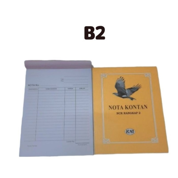 Jual Buku Nota B2 EXCELINDO Kontan Besar 2Ply NCR / Nota Kontan Rangkap ...