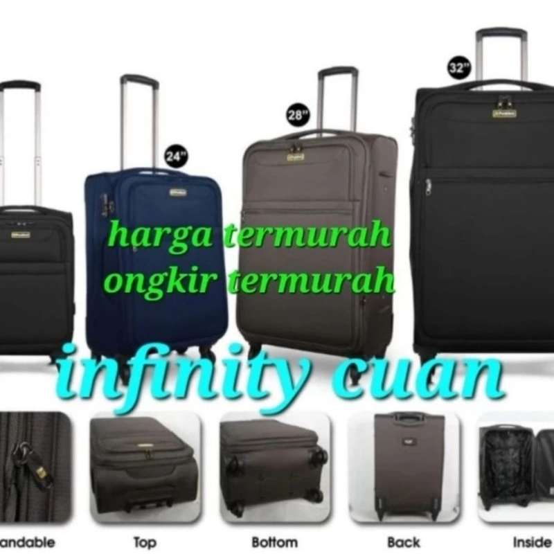 Jual Koper PRESIDENT kain Original 20 inch - 24in - 28inc - KOPER ...