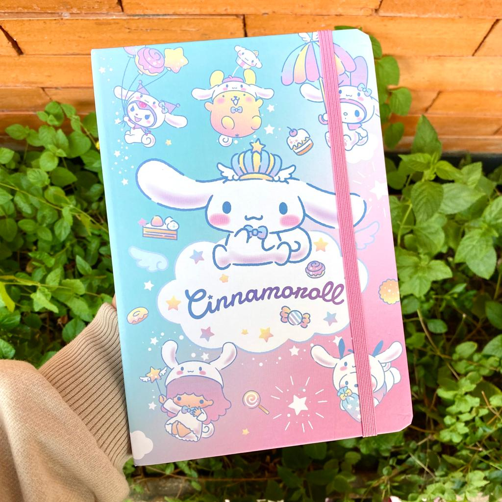 Jual Notebook Tali Sanrio Buku Tulis A5 Diary My Melody Kuromi ...