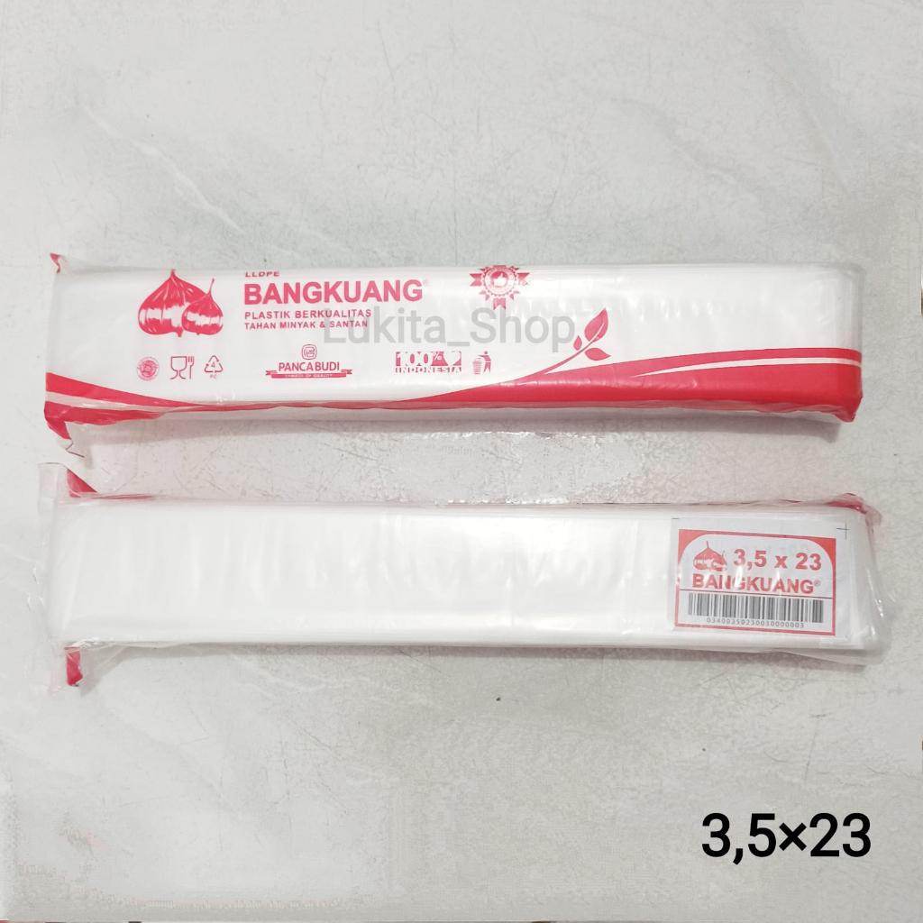 Jual Plastik ES/Es Mambo PE Bangkuang 3X20/3,5X23/4x23/4.5x23/10x20 ...