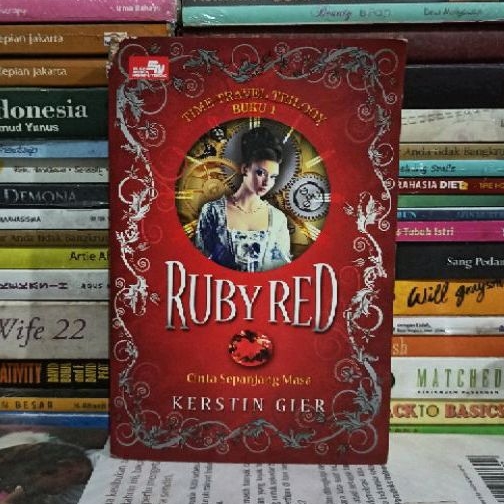 Jual NOVEL ORIGINAL TIME TRAVEL TRILOGY BUKU 1 RUBY RED Cinta Sepanjang ...