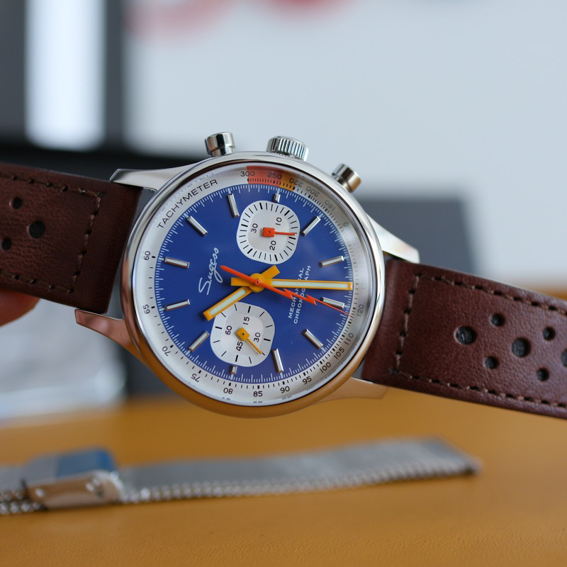Jual Jam Tangan Sugess ST19 Mechanical Chronograph Seagull Movement ...